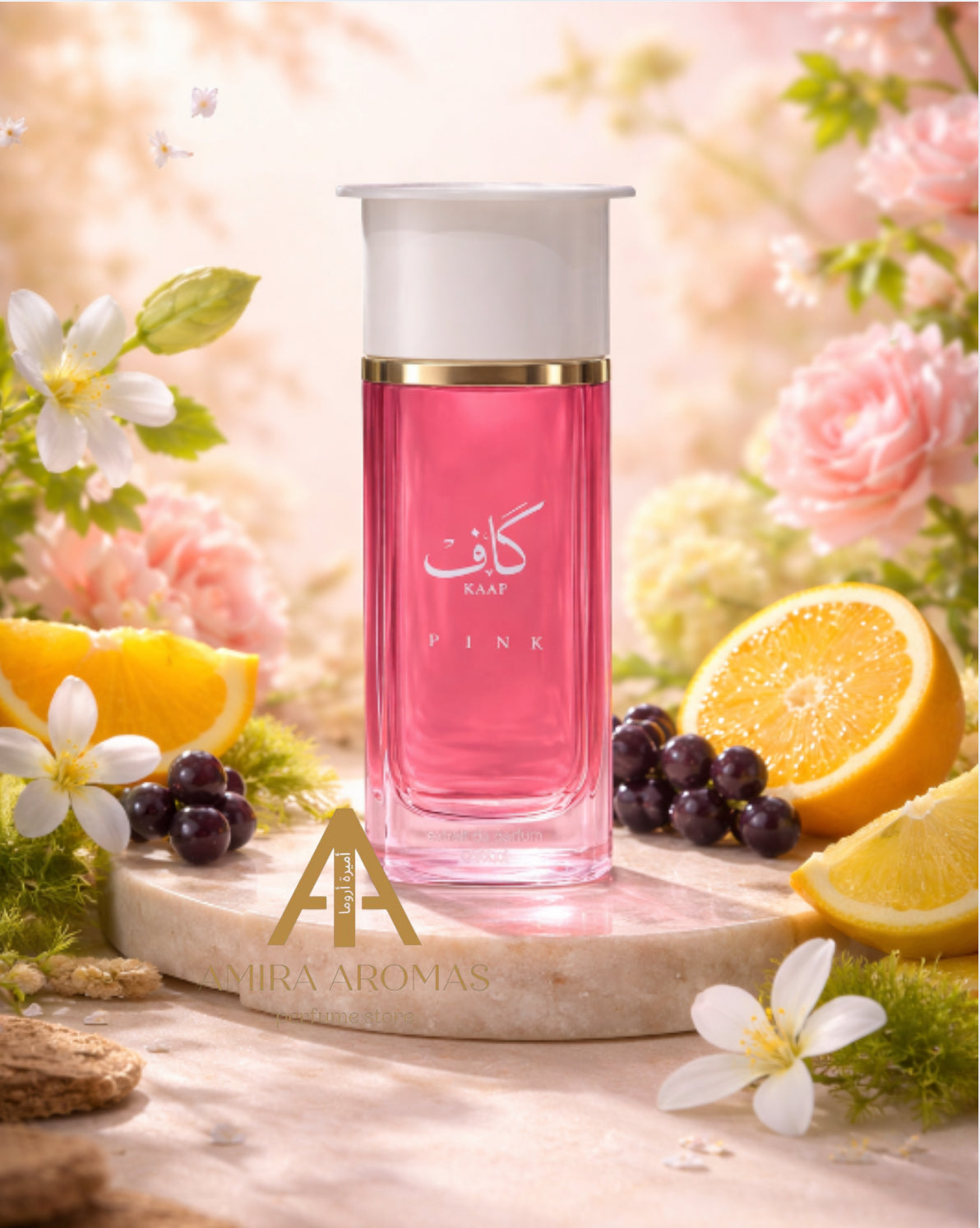 Kaaf Pink | Ahmed al Maghribi Eau de Parfum 100mL – Amira Aromas