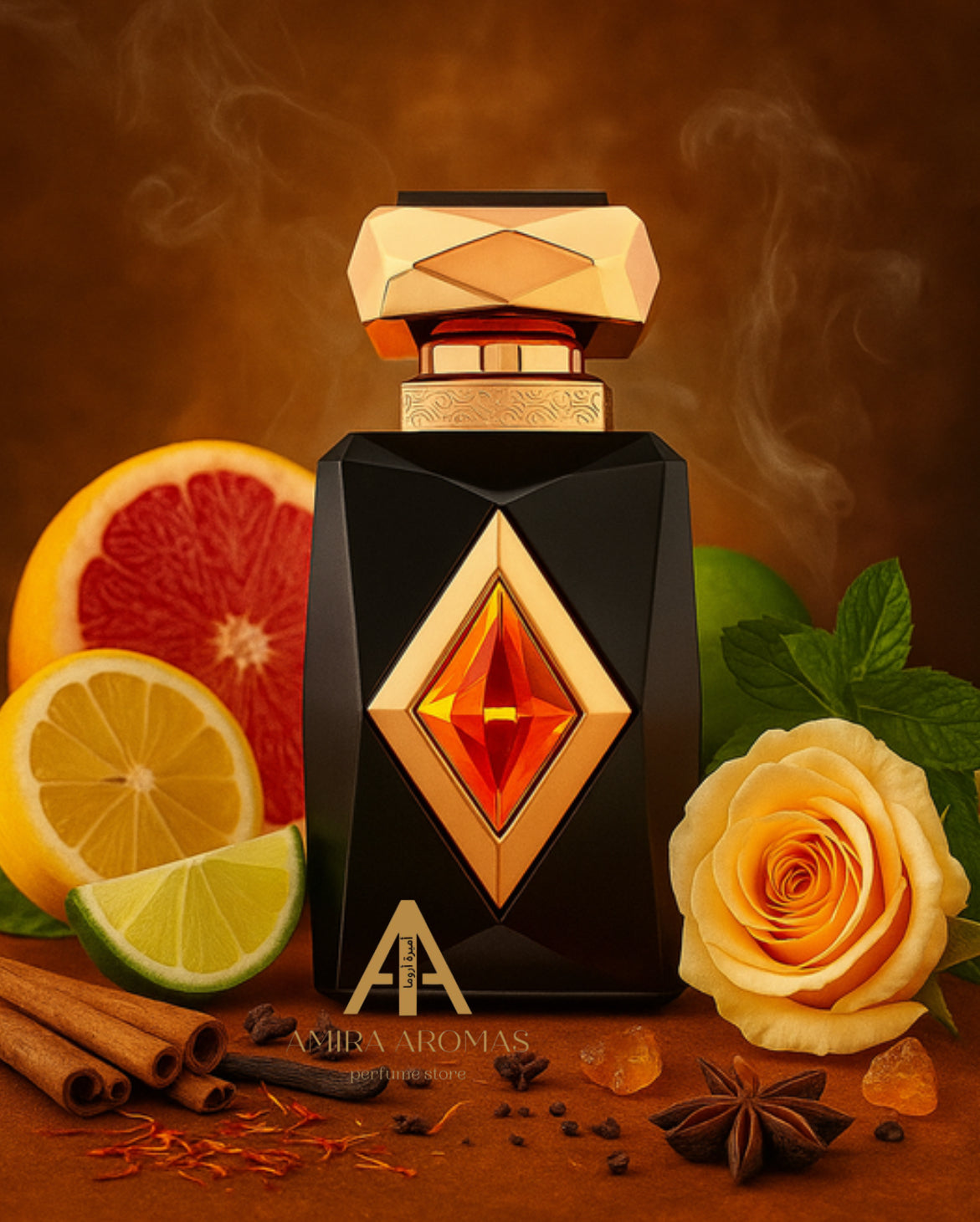Amber Saffron Perfume Extract 80ml- French Avenue – Amira Aromas